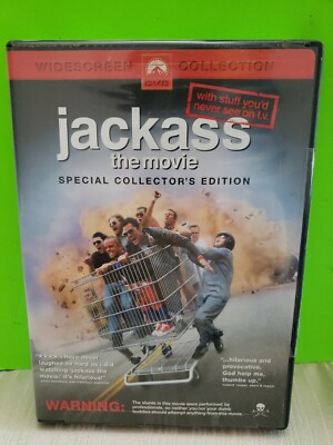 Jackass: The Movie (DVD, 2003, Widescreen) BRAND NEW-SEALED 97363416449 ...