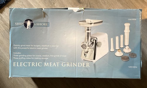 Ship To Shore Deer Beef Ground Electric Meat Grinder Sausage Maker ...