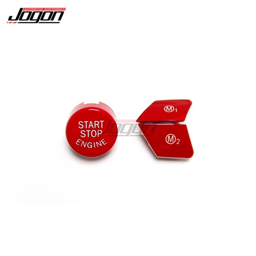 Red M1 M2 Start Push Button For BMW M3 M3 M4 M5 M6 F80 F82 F83 F10 F12 ...