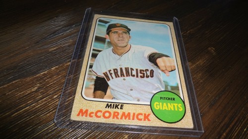 1968 TOPPS # 400 MIKE McCORMICK BASEBALL CARD | eBay