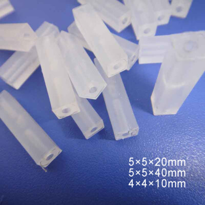 White Square Nylon Spacers Plastic Standoff Washer 4X4 5X5 Plastic ...