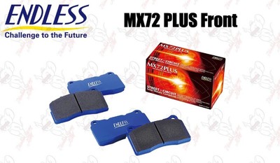 ENDLESS Genuine Front Brake pads MX72+ For 90 Supra 2019- DB82 DB22 JDM ...