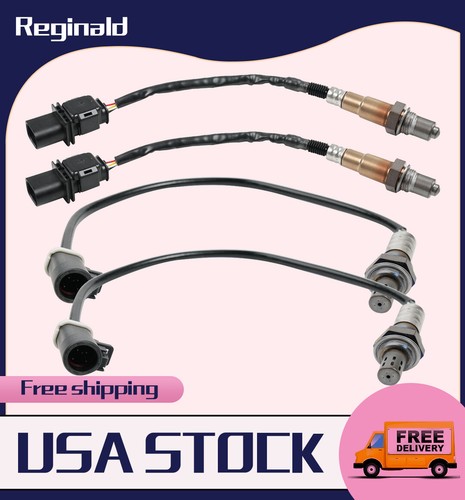 4PCS for 2010 Ford Taurus 3.5L Fits Oxygen O2 Sensors 1 & 2 Upstream ...