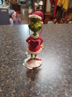 Dr. Seuss Ornament Grinch Spring Heart Christmas | eBay