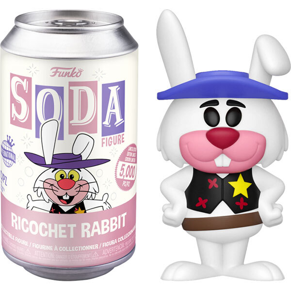 Hanna Barbera - Ricochet Rabbit Vinyl Figure in Soda Can NEW Funko | eBay