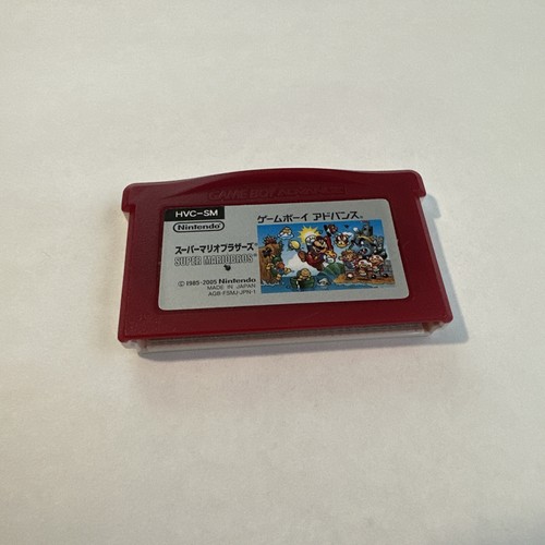 Super Mario Bros classic Nintendo Gameboy Advance GBA Famicom Mini ...