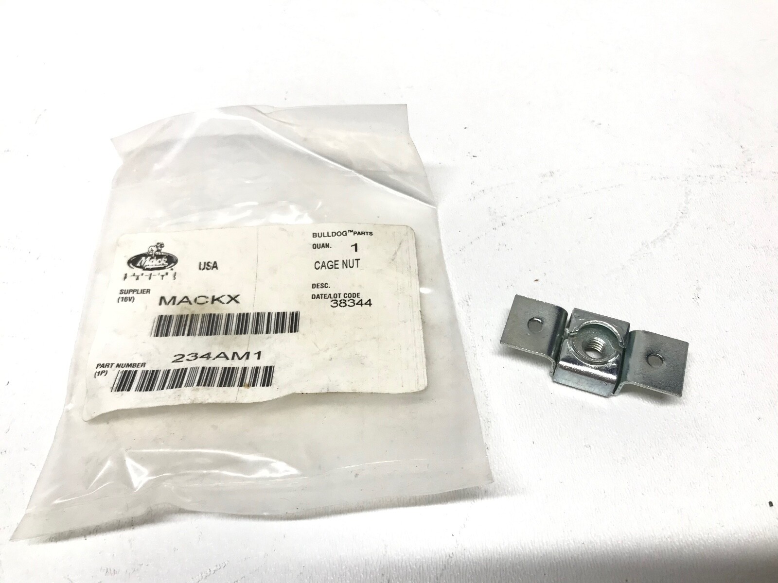 GENUINE MACK 234AM1 CAGE NUT for Mack Trucks / 9678314 | eBay