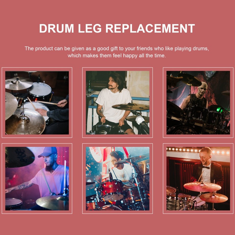 Stainless Steel Instrument Fitting Drum Leg Replacement Drum Set ...