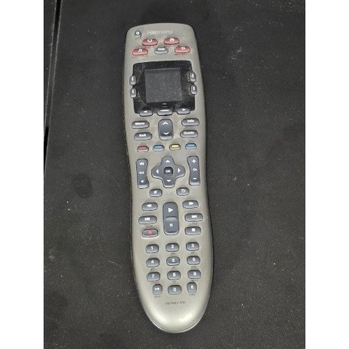 Logitech Harmony 650 Universal Remote Control Silver LCD Screen ...