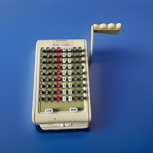 VINTAGE Paymaster Check Writer Series 7000 -NO KEY- TESTED WORKING | eBay