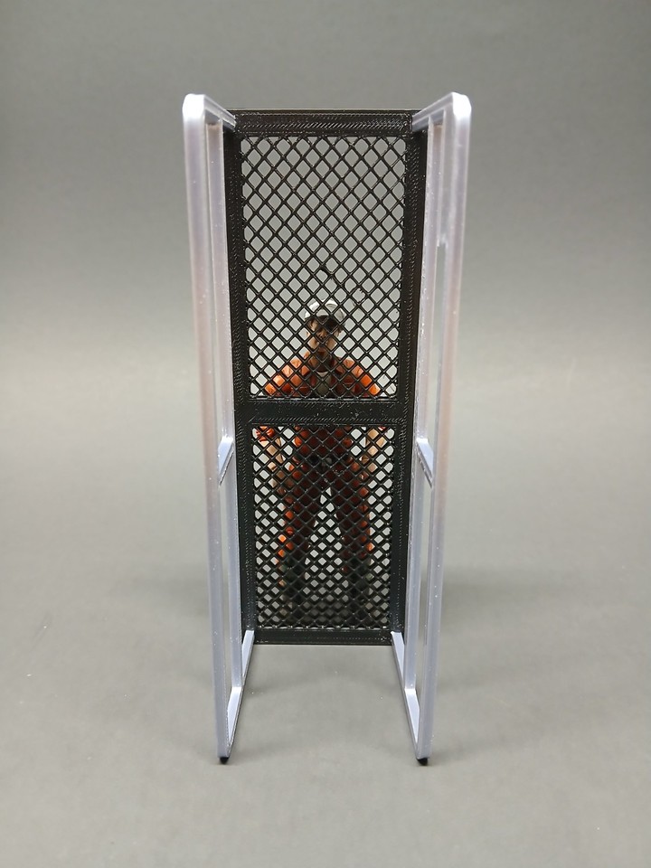 WALKWAY RAILING PLATFORM SECTIONS 1:18 3.75 IN FIGURE DIORAMA GI JOE ...