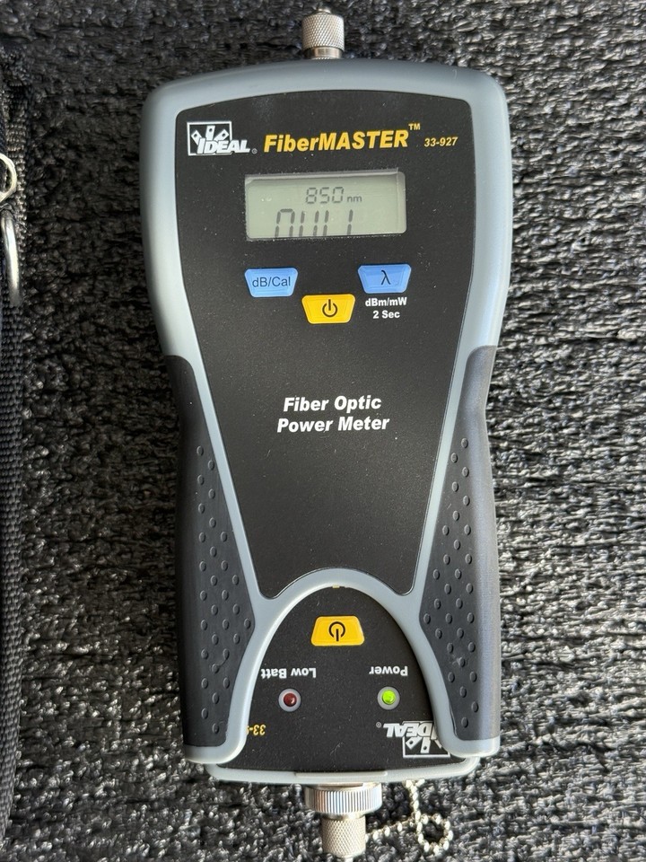 TREND Networks 33-927 FiberMASTER MM/SM Fiber Optic Meter MM 850nm ...