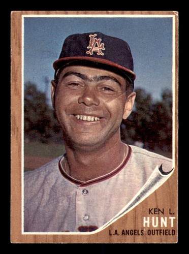 1962 Topps Baseball #68 Ken L. Hunt GD *e1 | eBay