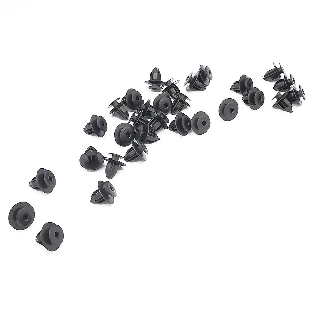 Mean Mug Auto 30x Nylon Rocker Moulding Retainer Replaces Toyota 75867 ...