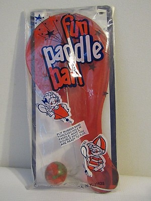 Vintage Fun Paddle Ball (Pg9E) | eBay
