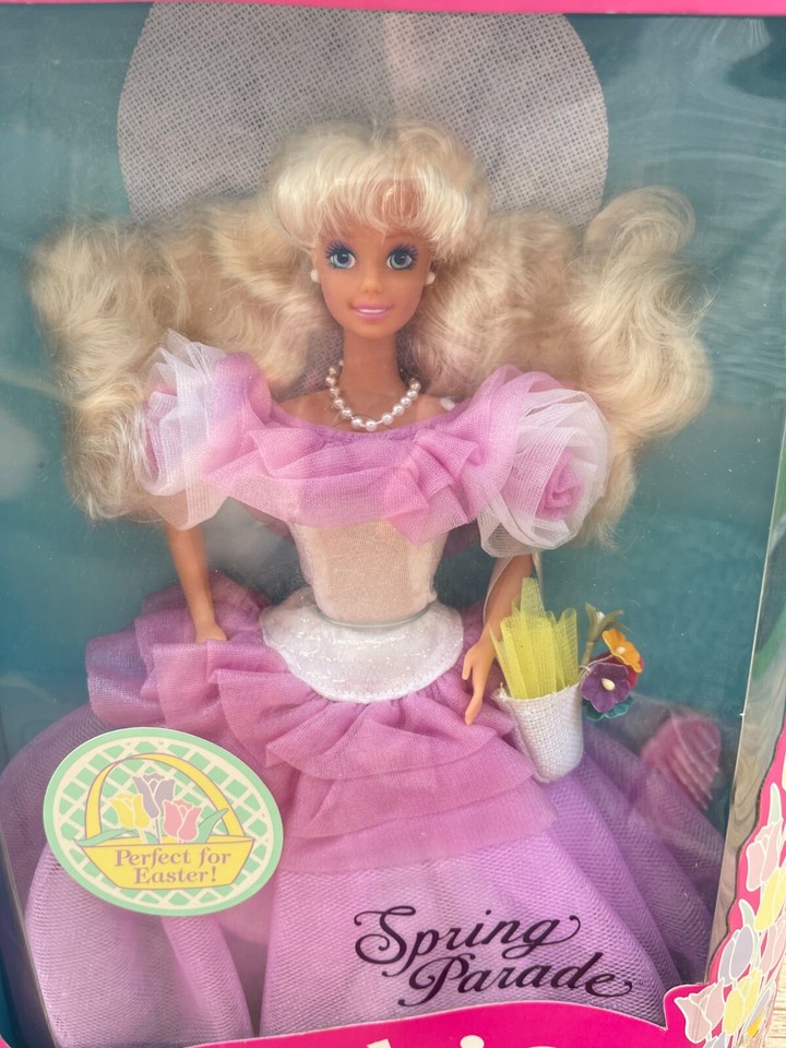 Vintage 1991 Spring Parade Barbie A Toys R Us Limited Edition Easter | eBay