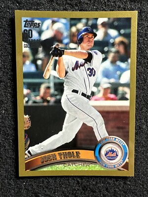JOSH THOLE #156 2011 Topps Baseball Gold /2011 New York Mets | eBay