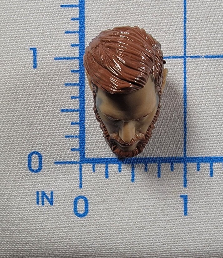 AEW Unrivaled Male Civilian Stern Head B Fodder 7" 1/10 Scale Jake ...