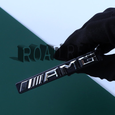 For AMG Edition Front GT Grille Nameplate Emblem Badge Decorate Sport ...