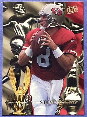 Steve Young '95 Fleer Ultra 'Award Winner' Card 6 of 6 | eBay