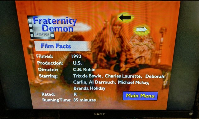 Fraternity Demon (DVD, 1997) for sale online | eBay