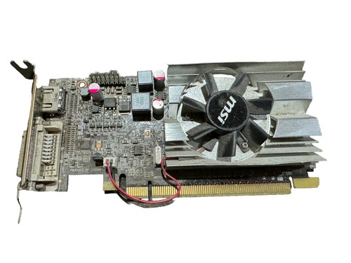 MSI N610GT-MD1GD3/LP Nvidia GeForce GT 610 Graphics Card 1GB DDR3 GPU ...