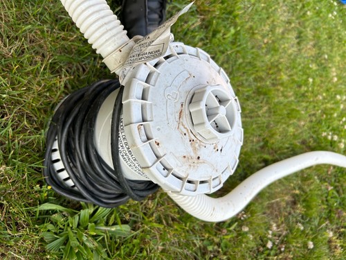 Summer Waves RX600 Cartridge Filter Pump For Above Ground Pools CHECK ...