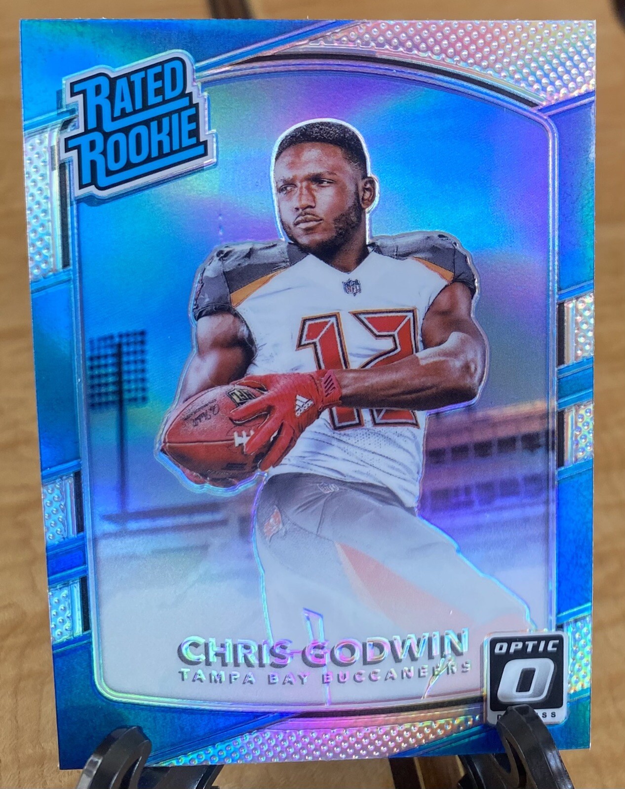 2017 Optic CHRIS GODWIN * Holo Prizm RC* Rookie Card. Gorgeous! | eBay