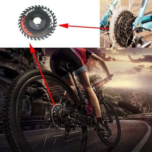Freewheel Spoke Protector Bicycle Disc Protective Cover Bicycle Rim ...