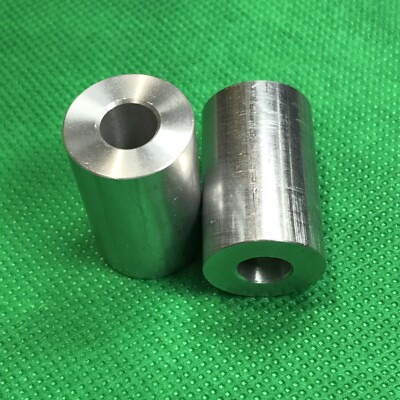 2x Buchse Hülse Abstand Alu, Innen 8,2 mm, Außen:19, Höhe: 30 mm (AL ...