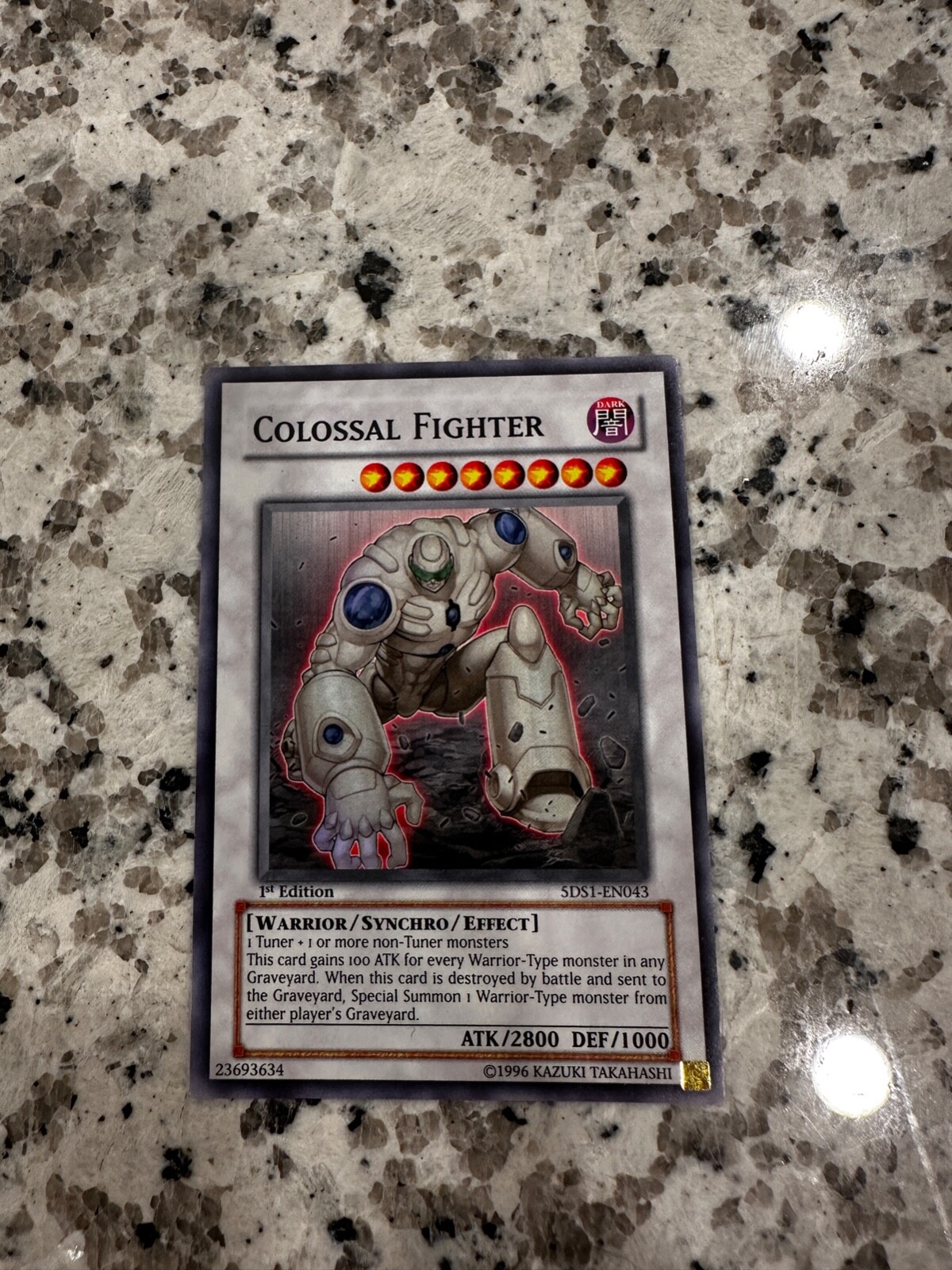 YuGioh Colossal Fighter 5DS1-EN043 (1st Ed.) NM Super Rare Card | eBay