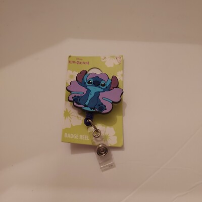 Disney Lilo Stitch Badge Reel Gift Stocking Stuffer | eBay
