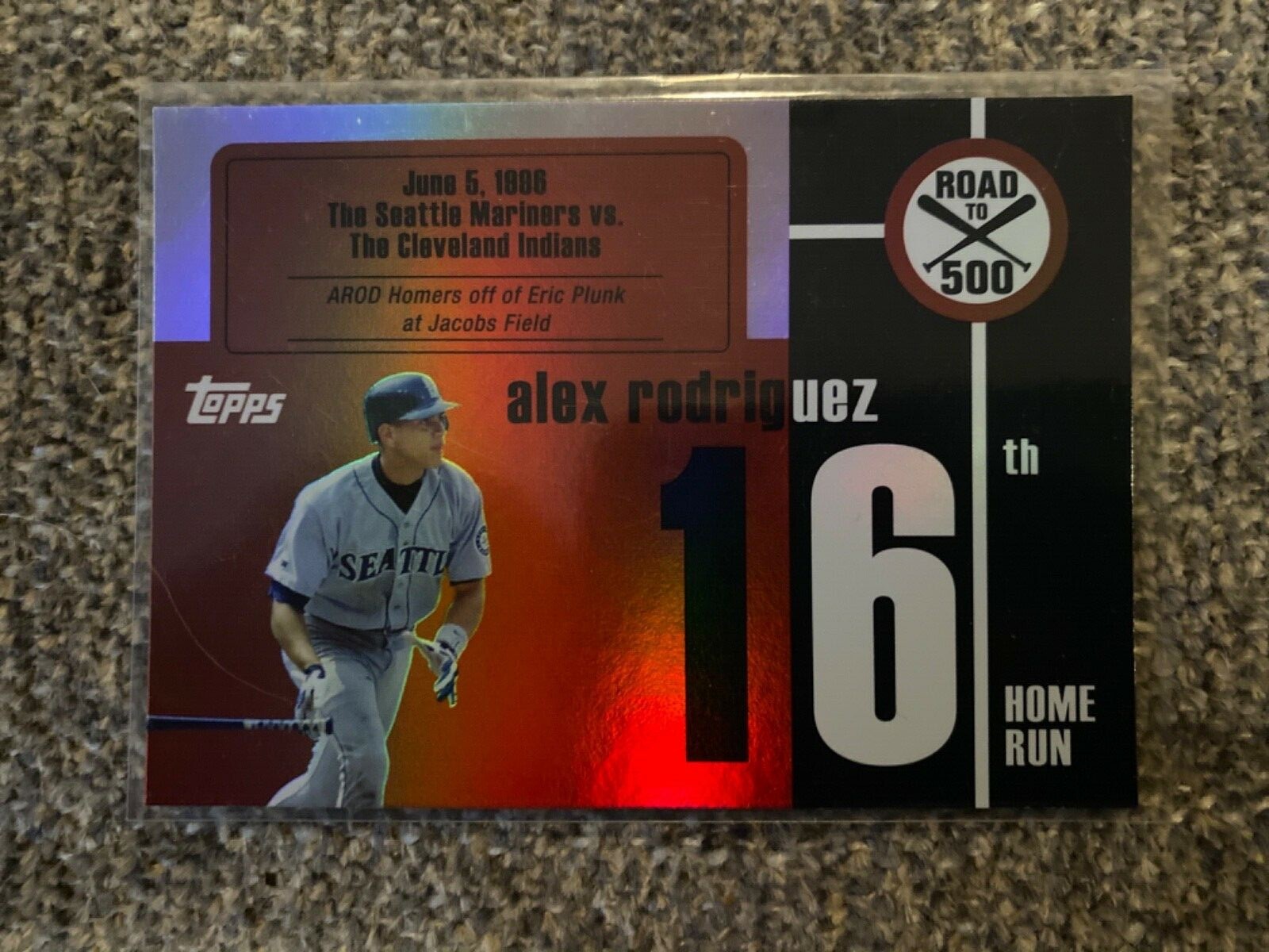 2007 Topps Alex Rodriguez Road To 500 #ARHR16 Baseball Card | eBay