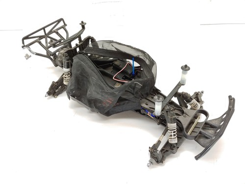 Traxxas Slash 2wd LCG 1/10 Short Course Truck Roller Slider Chassis w ...
