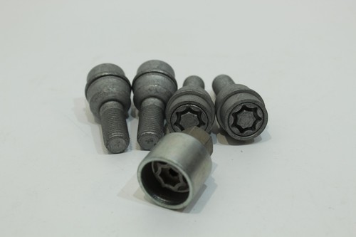 Audi Q7 4M Locking Wheel Nut Bolt And Key Set Code X New Genuine ...