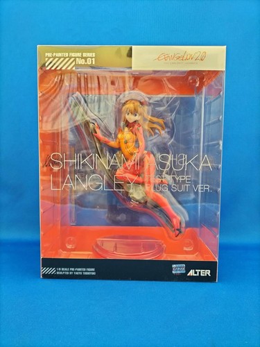 ALTER SHIKINAMI ASUKA LANGLEY TEST TYPE PLUG SUIT VER. 1/8 SCALE FIGURE ...