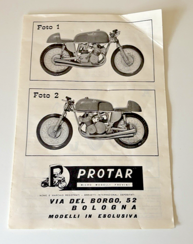 Protar 1:9 Scale Model MV Augusta 500 Cc Motor Cycle Kit Partially ...