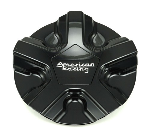New American Racing Gloss Black 4/5/6 Lug Wheel Center Cap AR921 ...