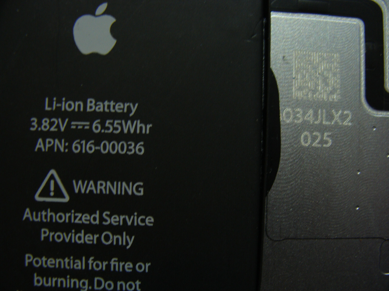 iPhone 6s A1633 4.7" 2015 MKQ92LL/A Genuine Back Case w/ Battery ...