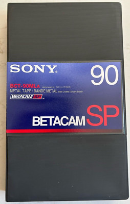 Sony Betacam SP BCT-90MLA 90 Minute Video Cassette *NEW* | eBay