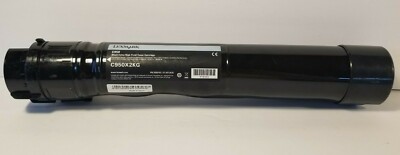 Lexmark C950X2KG BLACK Extra High-Yield Ink Toner Genuine OEM NEW C950 ...