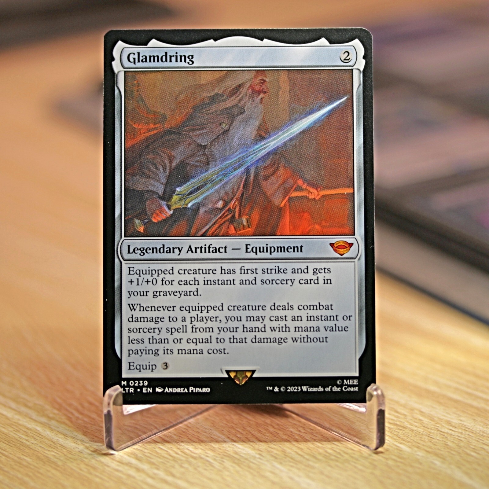 Glamdring #239 | LTR The Lord of the Rings | MTG | Same Day Ship! | eBay