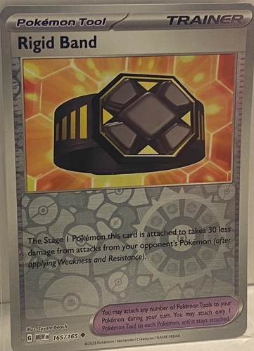 Pokémon Rigid Band 165 Reverse Holo Pokémon 151 MEW) engl | eBay.de