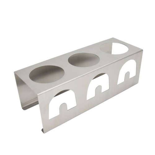 Kitchen Stainless Steel Soda Bottle Holder Drainer Racks Soda Bottles ...