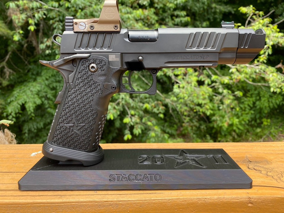 2011 Staccato Pistol Display Stand - Black - Organize Your Gun Safe | eBay