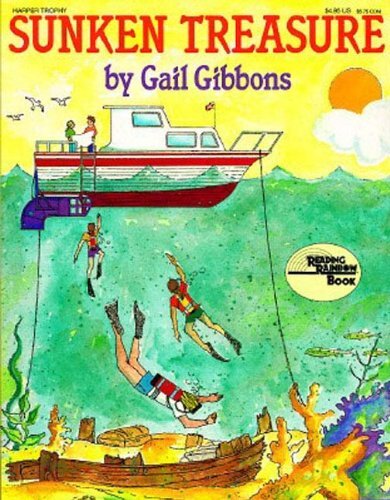 SUNKEN TREASURE (TURTLEBACK SCHOOL & LIBRARY BINDING By Gail Gibbons ...