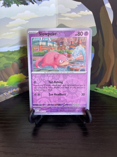 Slowpoke 085/193 - Paldea Evolved - Common - Reverse Holo - Pokemon ...