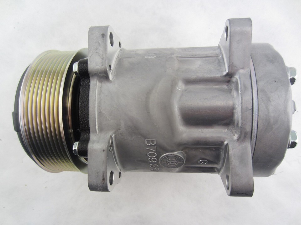 AC Compressor SD7H15 8230 Sanden type replacement with clutch 8PV 12V ...