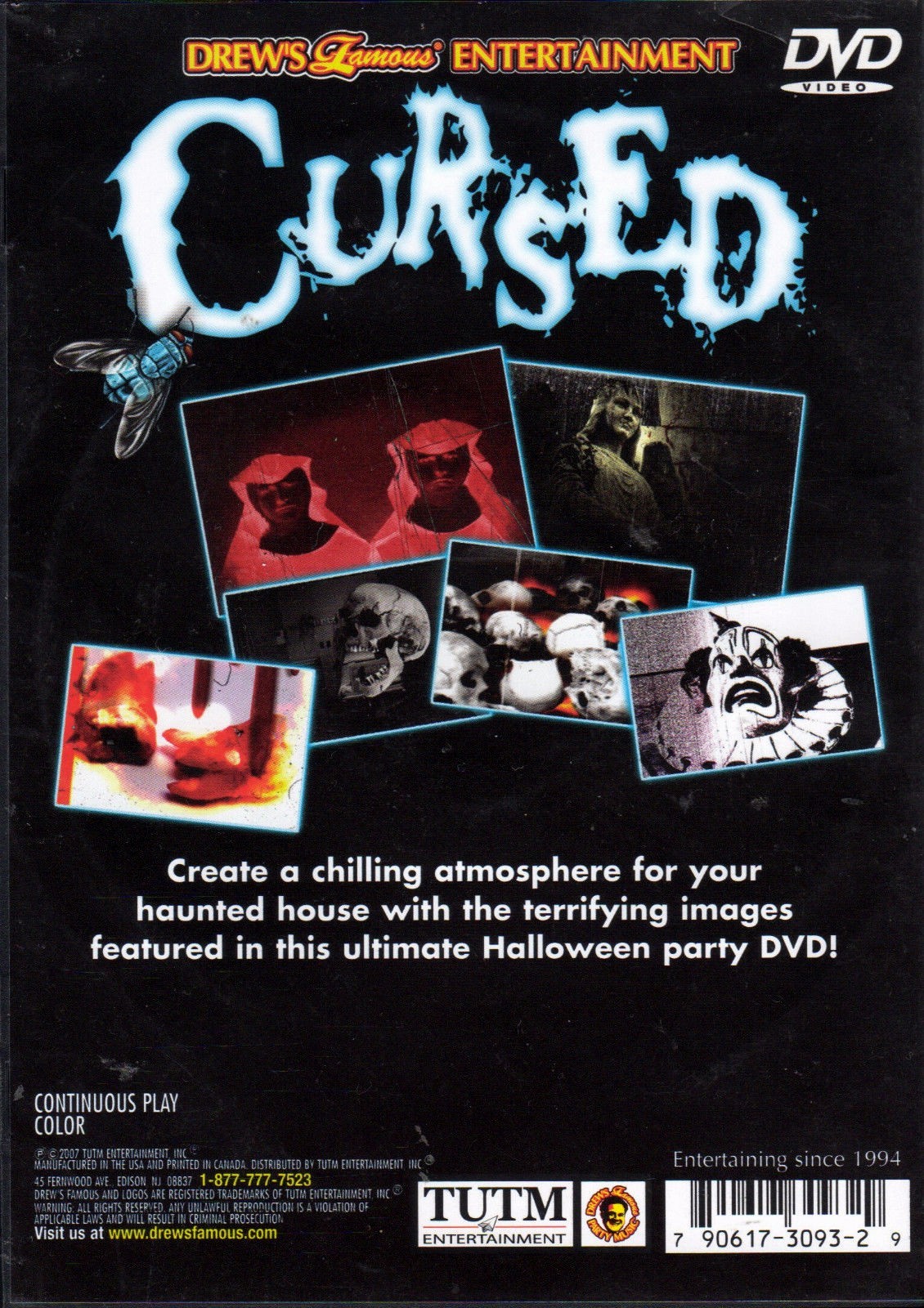 Drew's Famous CURSED: VIRTUAL HAUNTED HOUSE HALLOWEEN PARTY DVD w ...