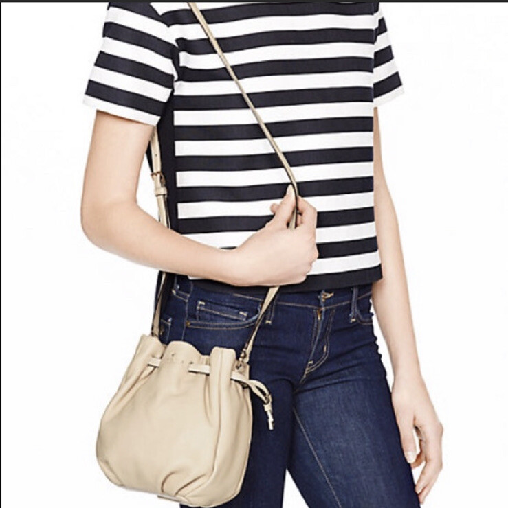KATE Spade New York KACEY LANE SMALL POPPY BUCKET CROSSBODY BAG | eBay
